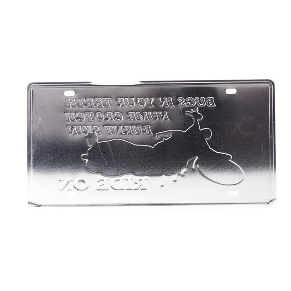 Number Plates wall sign - Motor Ride On